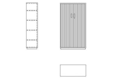 Lockable storage unit CAD block - CADblocksfree | Thousands of free CAD ...