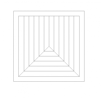 2d Cad Ceiling Diffuser Cadblocksfree Thousands Of Free Cad Blocks