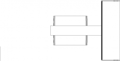 129mm Length Dim Light Right Side Elevation dwg Drawing | Thousands of ...