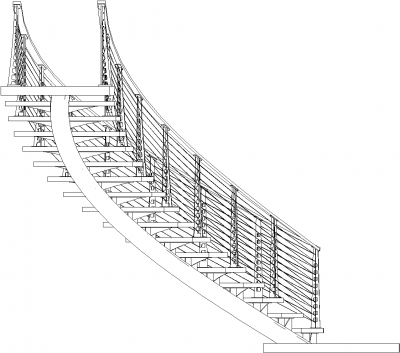 Stair Handrail Dwg at Maria Baum blog