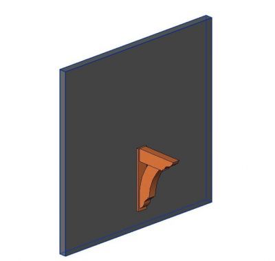 Wood Bracket Revit Family | Thousands of free CAD blocks