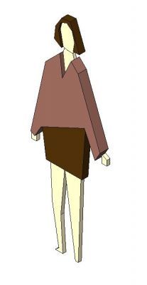 People-Lady Revit Family | Thousands of free AutoCAD drawings
