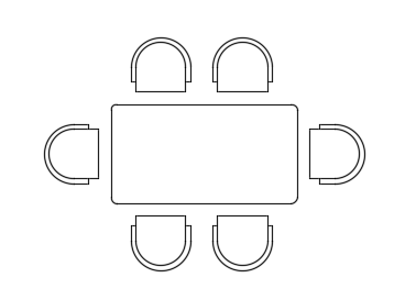 Dining table plan dwg | Thousands of free AutoCAD drawings