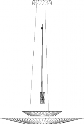 26mm Length Pendant Light Front Elevation dwg Drawing | Thousands of ...