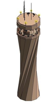 Air traffic control tower Revit Family | Thousands of free CAD blocks