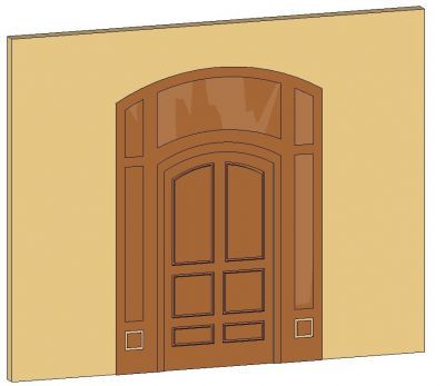 Arched Door Revit Family | Thousands of free CAD blocks