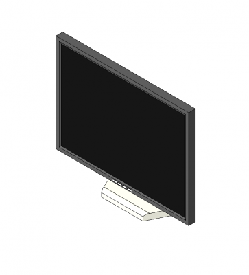 3D Revit Computer Monitor - CADBlocksfree | Thousands of free CAD blocks