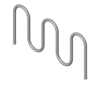 Bike Stand Revit Family 1 | Thousands of free CAD blocks