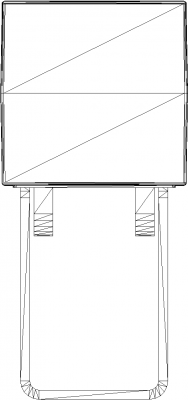 57mm Length Miniloft Spot Light Rear Elevation dwg Drawing | Thousands ...