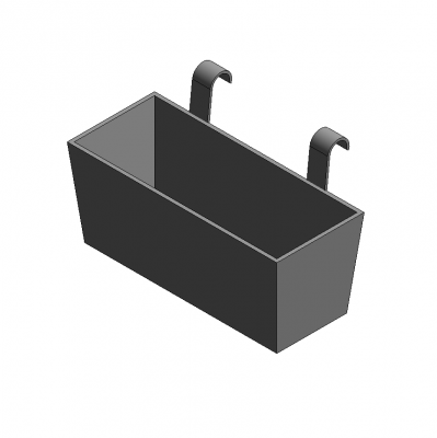 3D Revit Balcony Planter - CADBlocksfree | Thousands of free AutoCAD ...