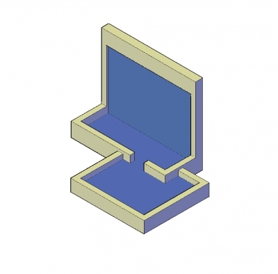 3D CAD Contemporary Waterfall - CADBlocksfree | Thousands of free CAD ...