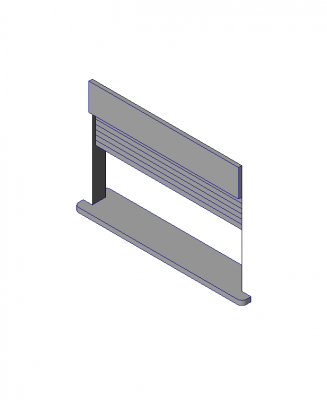 3D Revit Model Roller Shutter Window - CADBlocksfree | Thousands of ...