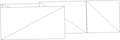 977mm Length LED Streamline Light Left Side Elevation dwg Drawing ...