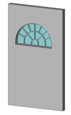 Arched Aluminum Window Revit Family | Thousands of free CAD blocks