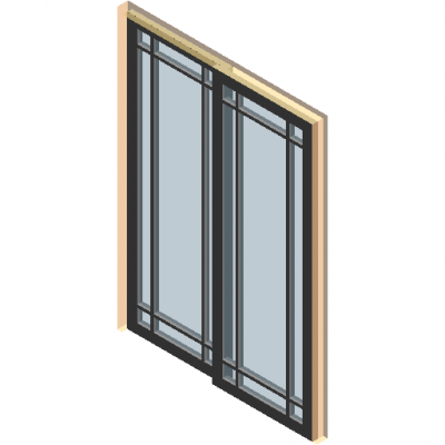 Sliding door-double leaf revit family | Thousands of free AutoCAD drawings