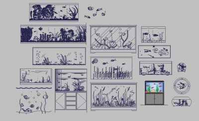 aquarium | Thousands of free CAD blocks