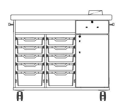Cart elevation .dwg | Thousands of free AutoCAD drawings