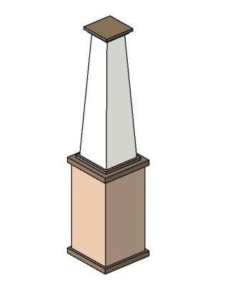 Craftsman column 1 Revit Family | Thousands of free CAD blocks