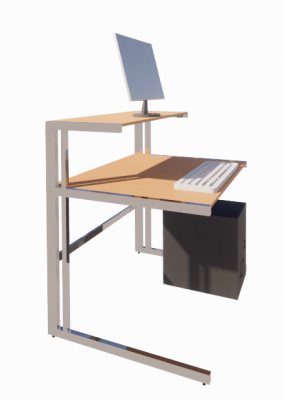 Desk Workstation revit family | Thousands of free CAD blocks