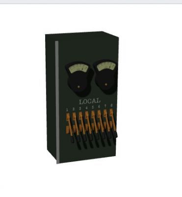 huge designed electric meter box 3d model .3dm format | Thousands of ...