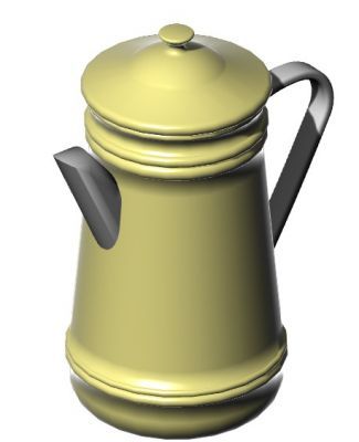 vintage kettle designed 3d model .3dm format | Thousands of free ...
