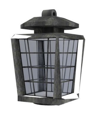 vintage lantern 3d model .3dm format | Thousands of free AutoCAD drawings