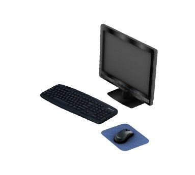 Modern designed computer small sized 3dmodel.3dm format | Thousands of free CAD blocks