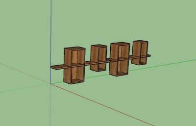Modern designed large professional rack 3d model .skp format ...