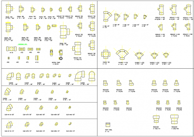 ACCESORIOS PVC | Thousands of free CAD blocks
