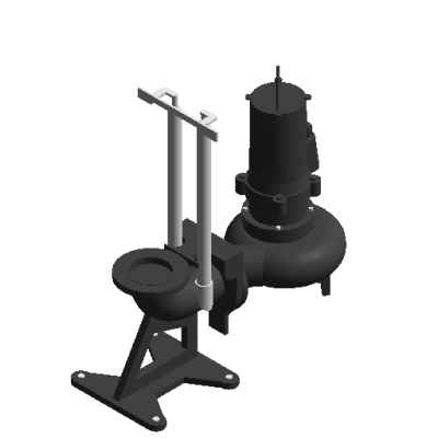 series sewage pump-Z revit family | Thousands of free AutoCAD drawings