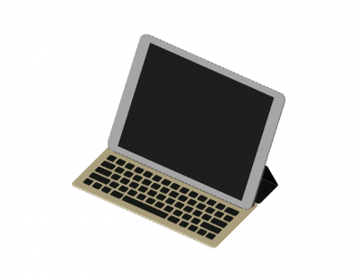 tablet with a modern look 3d model .dwg format | Thousands of free CAD ...