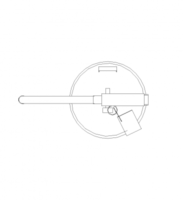Fire Extinguisher Drawing In Autocad